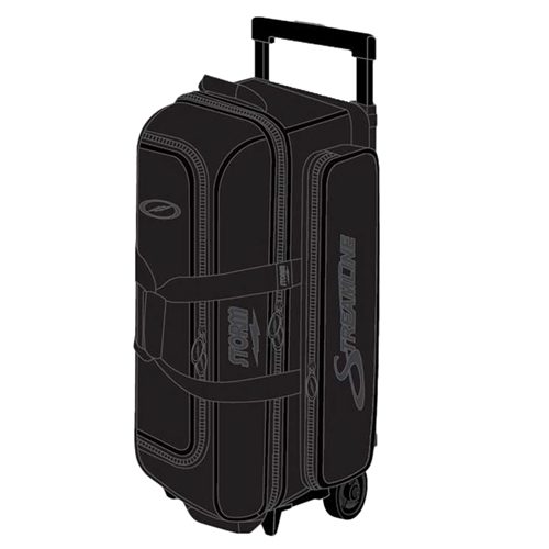 Storm 3 Ball Streamline Carbon/Black Bowling Bag | Pro Approach Bowling